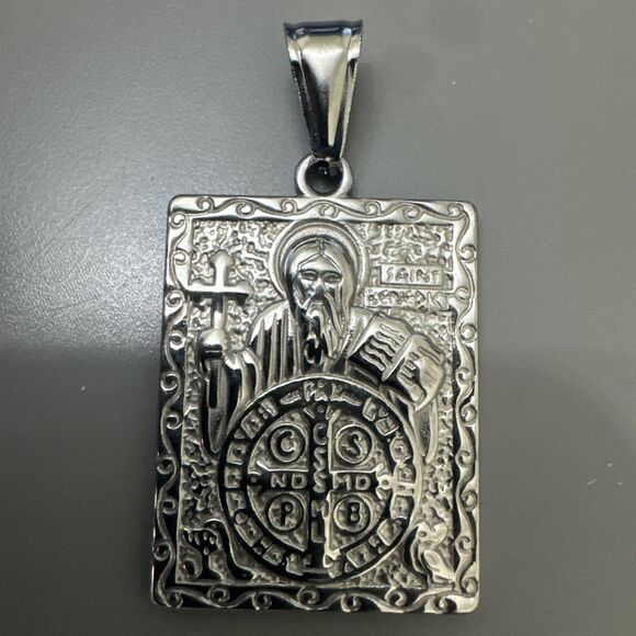 Accessories | Jesus Christ Stainless Steel Pendant 24 Inch Chain ...
